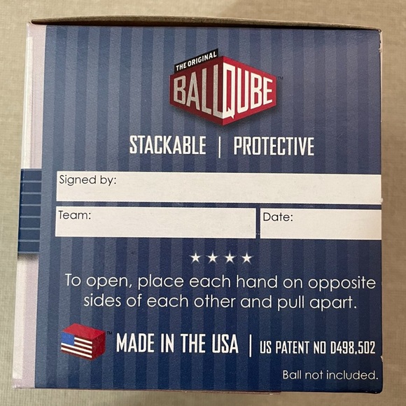 BallQube | Other | The Original Ballqube Baseball Display Case Clear ...